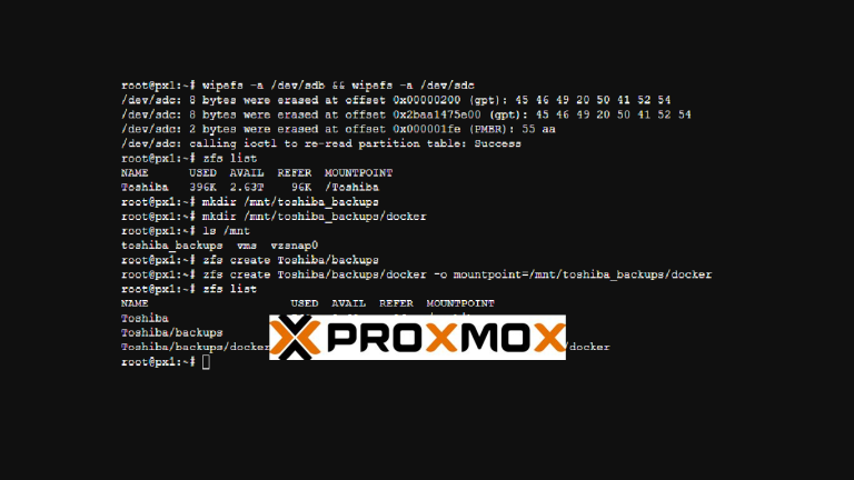Zfs Backups In Proxmox Quynn Bell